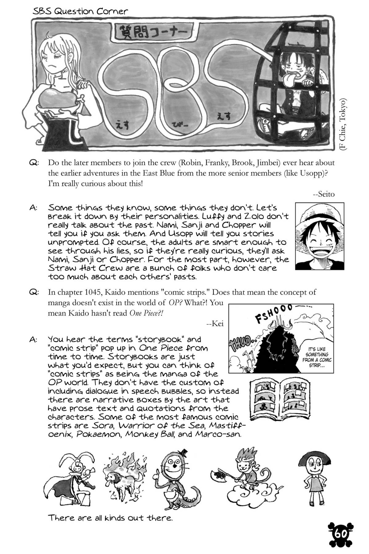 One Piece Chapter 1058 One Piece Chapter 1058