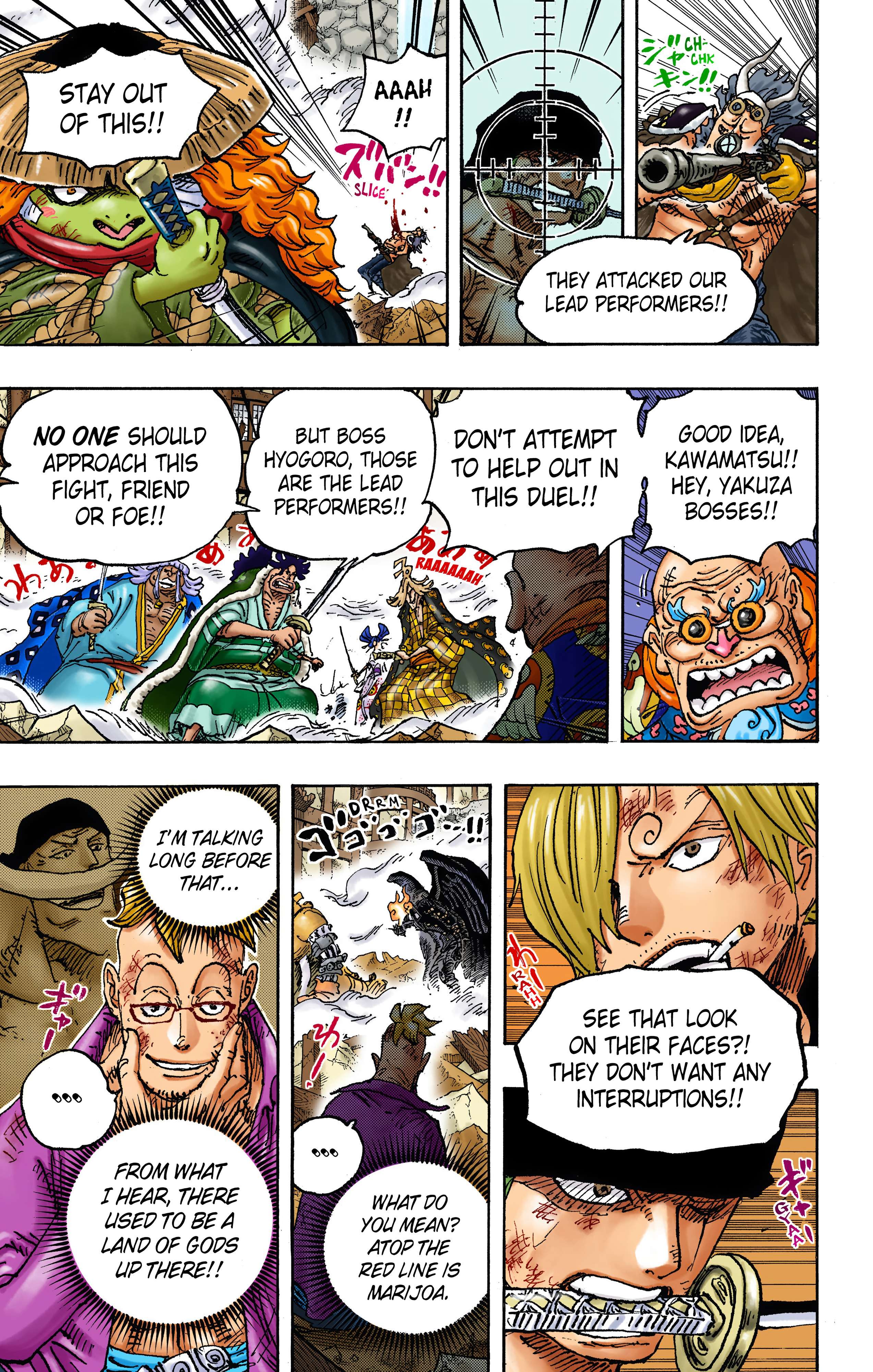 One Piece Digital Colored Comics Chapter 1023
